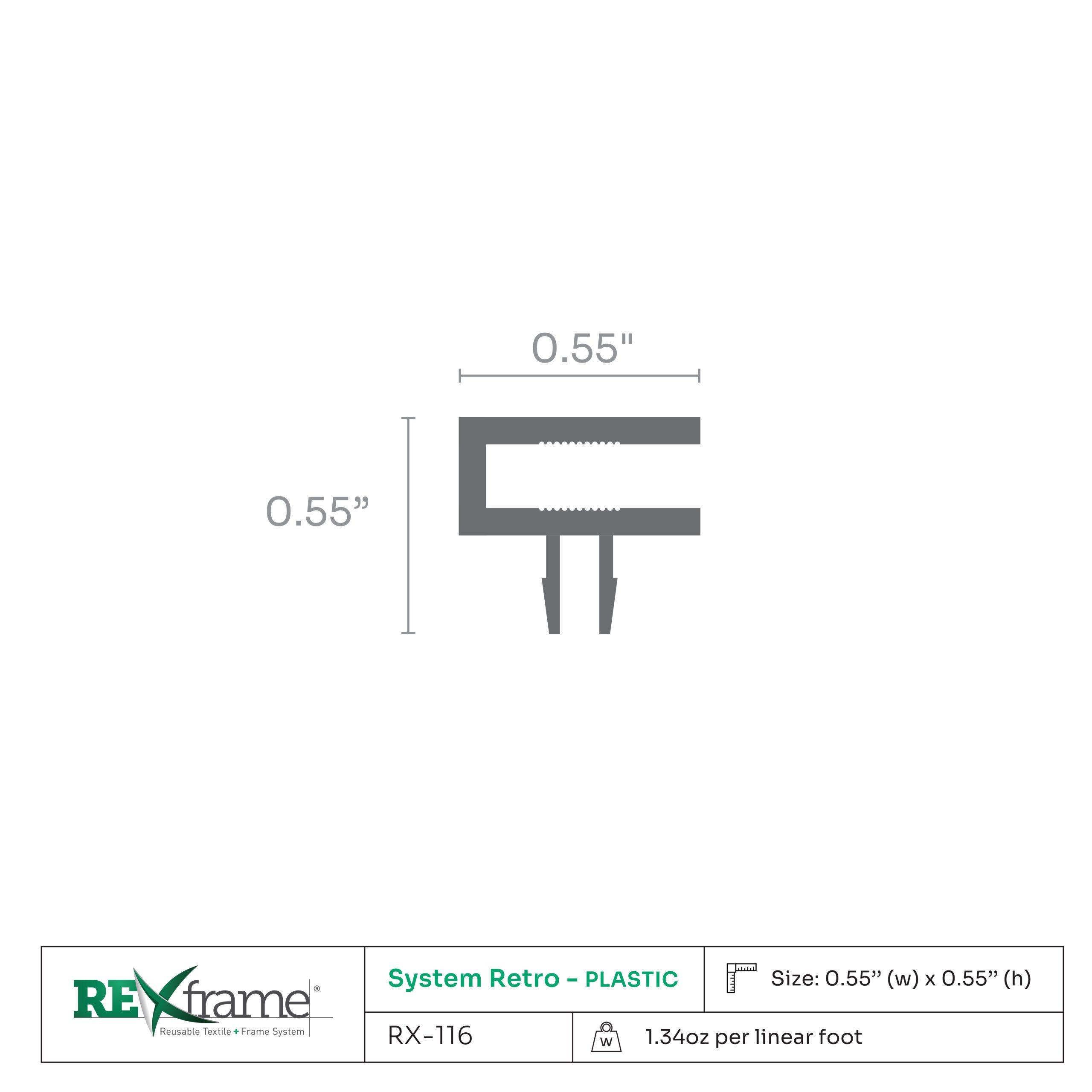 RX-116 System Retro - Plastic | Display Source Inc